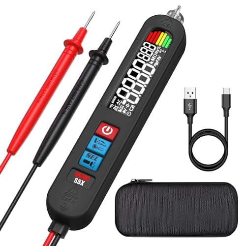 BSIDE Smart Digital Multimeter Rechargeable Pen-Type Electrical Voltage ...