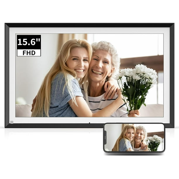 BSIMB 64GB 15.6 Inch FHD Extra Large WiFi Digital Picture Frame, Smart ...