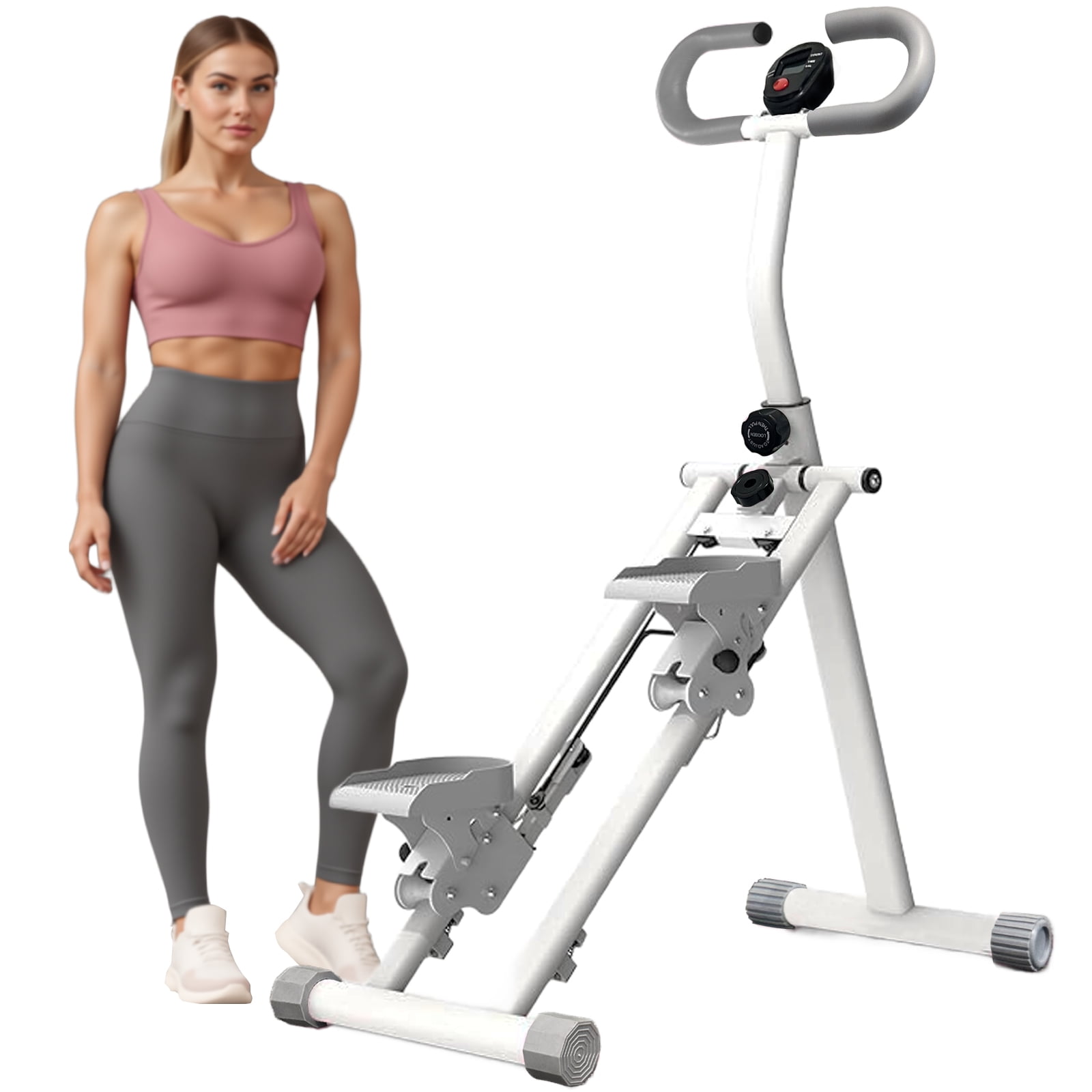 BSJ BESTGYM Stair Stepper for Home Vertical Climber, Foldable Full Body ...