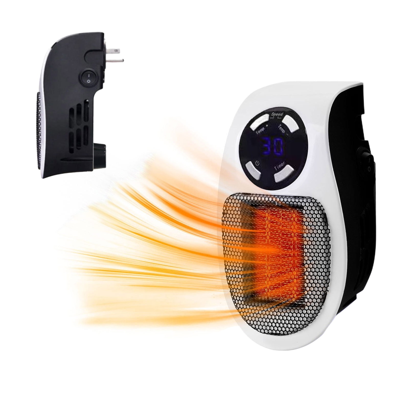 BSJJY Alpha Heater, Indoor Space Heater, Cyber Heater, 500W Wall Plug ...