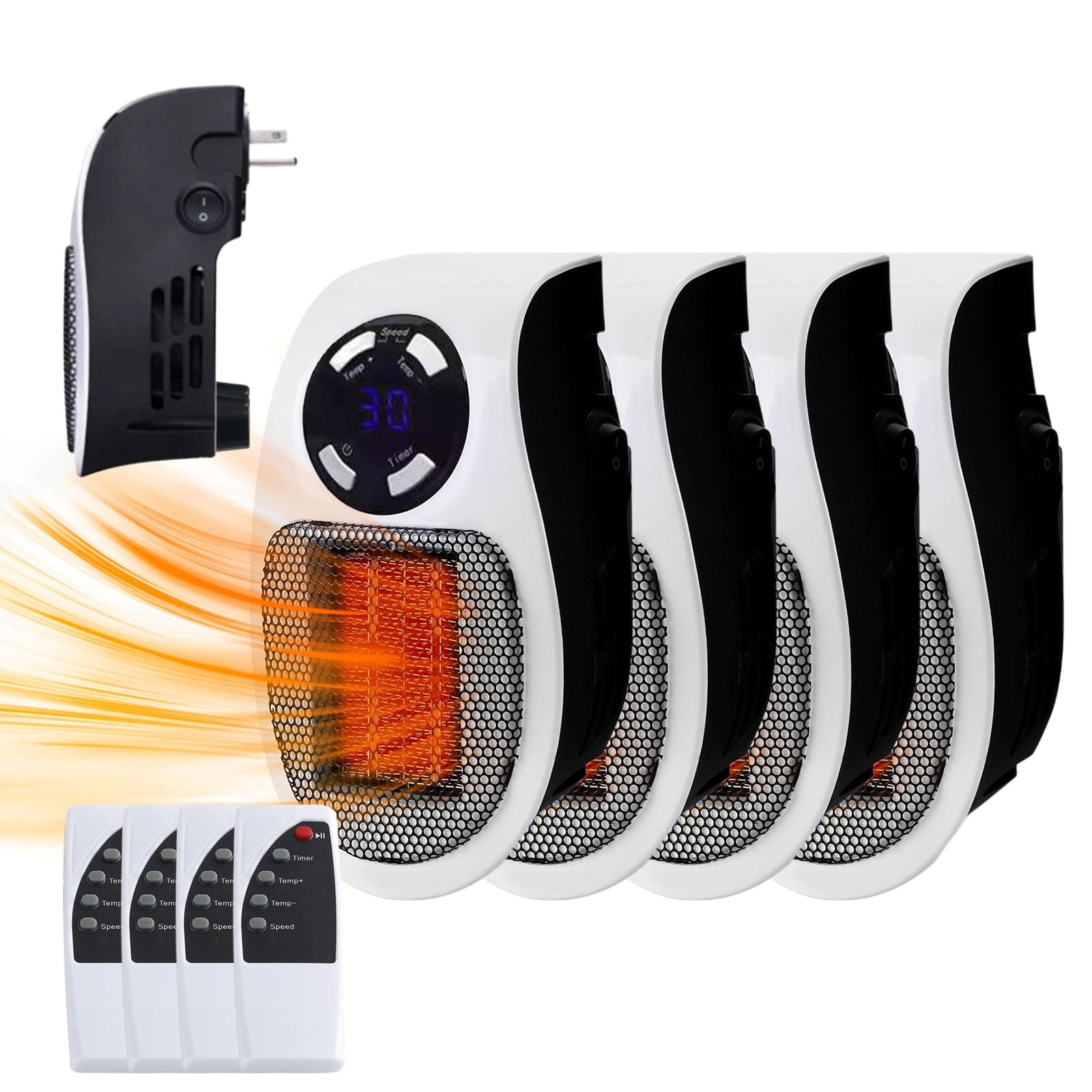 BSJJY Alpha Heater, Indoor Space Heater, Cyber Heater, 500W Wall Plug ...