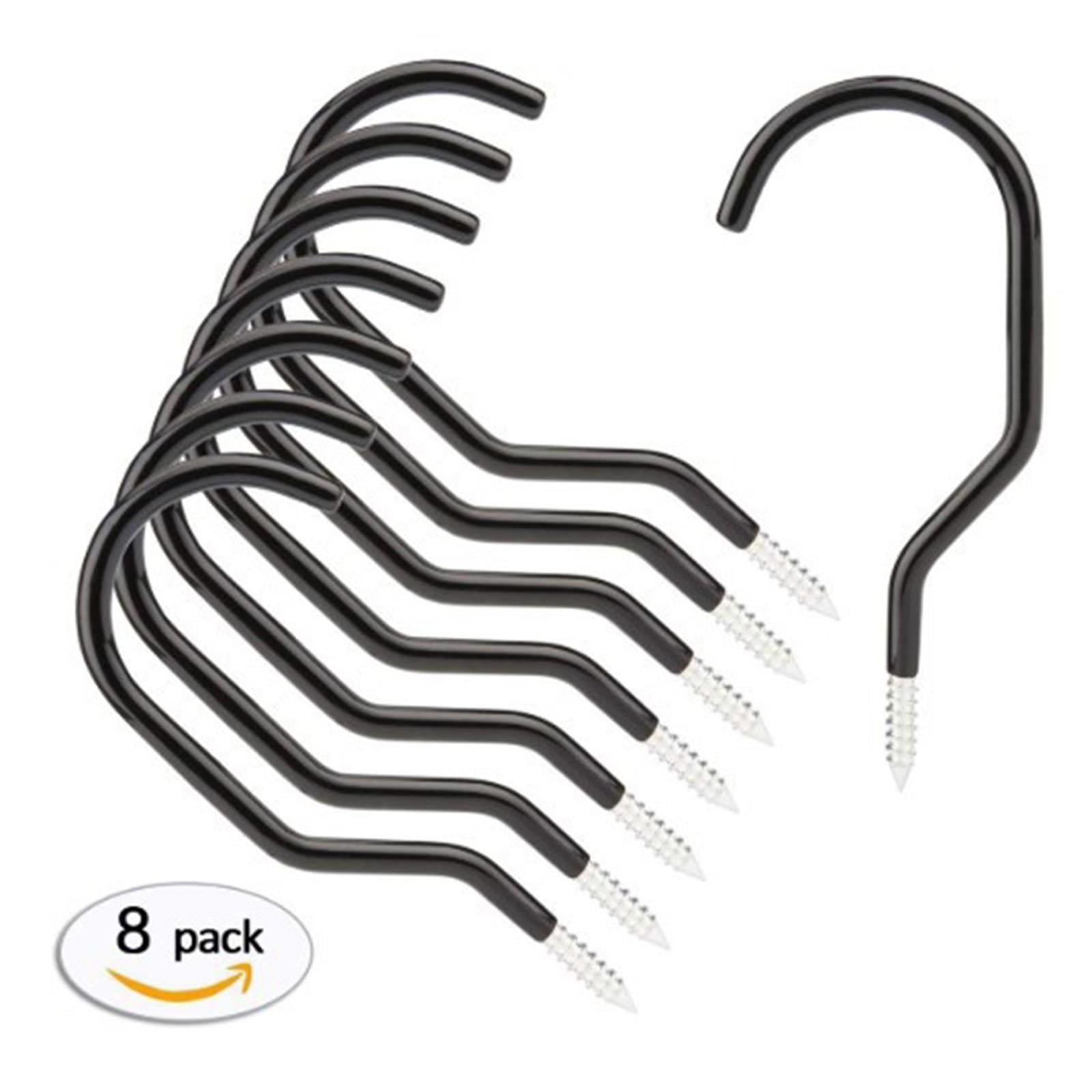 BSJJY Bike Hanger Storage Hook Rack, Rubber Coated Heavy Duty Large ...