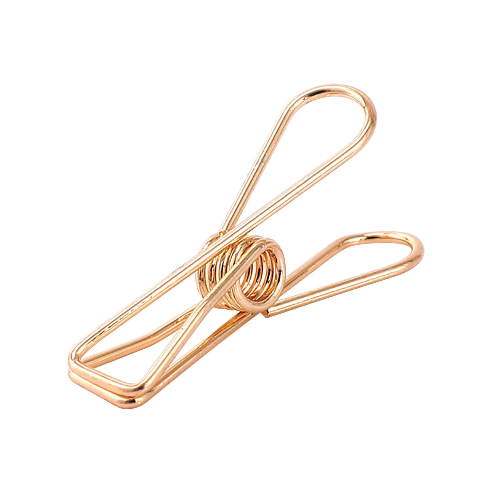 BSJJY Clothes Pins, Heavy Duty ClothesPins Stainless Steel Wire Clothes ...