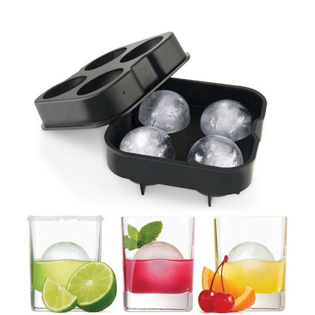 BSJJY Ice Tray Tray Sphere Shaped Premium Silicone Mold Freezer Tray ...