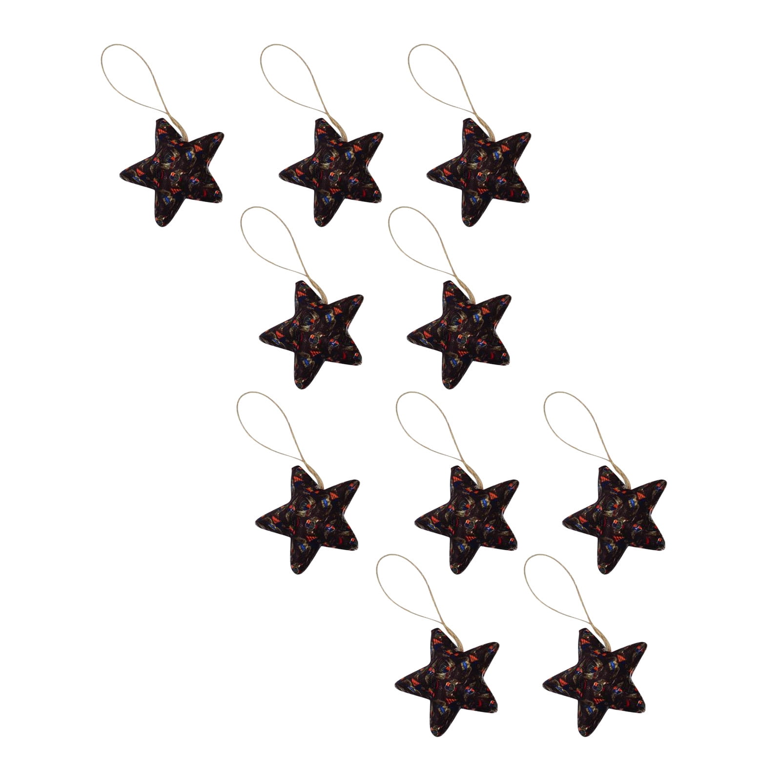 BSJJY Independence Day Hanging Stars-4th of July Patriotic Fabric ...