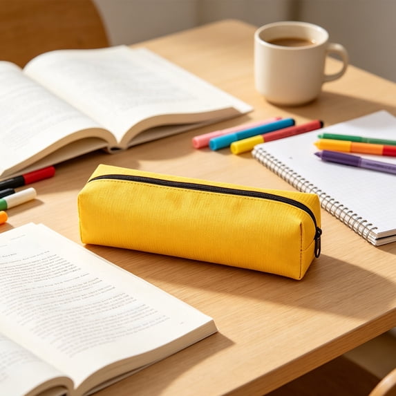 BSJJY Large Capacity Pencil Case, Dirt-Resistant Pen Bag, Water ...