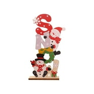 26 Wooden Christmas Letter Ornaments - Alphabet Pendant Decor for Xmas ...