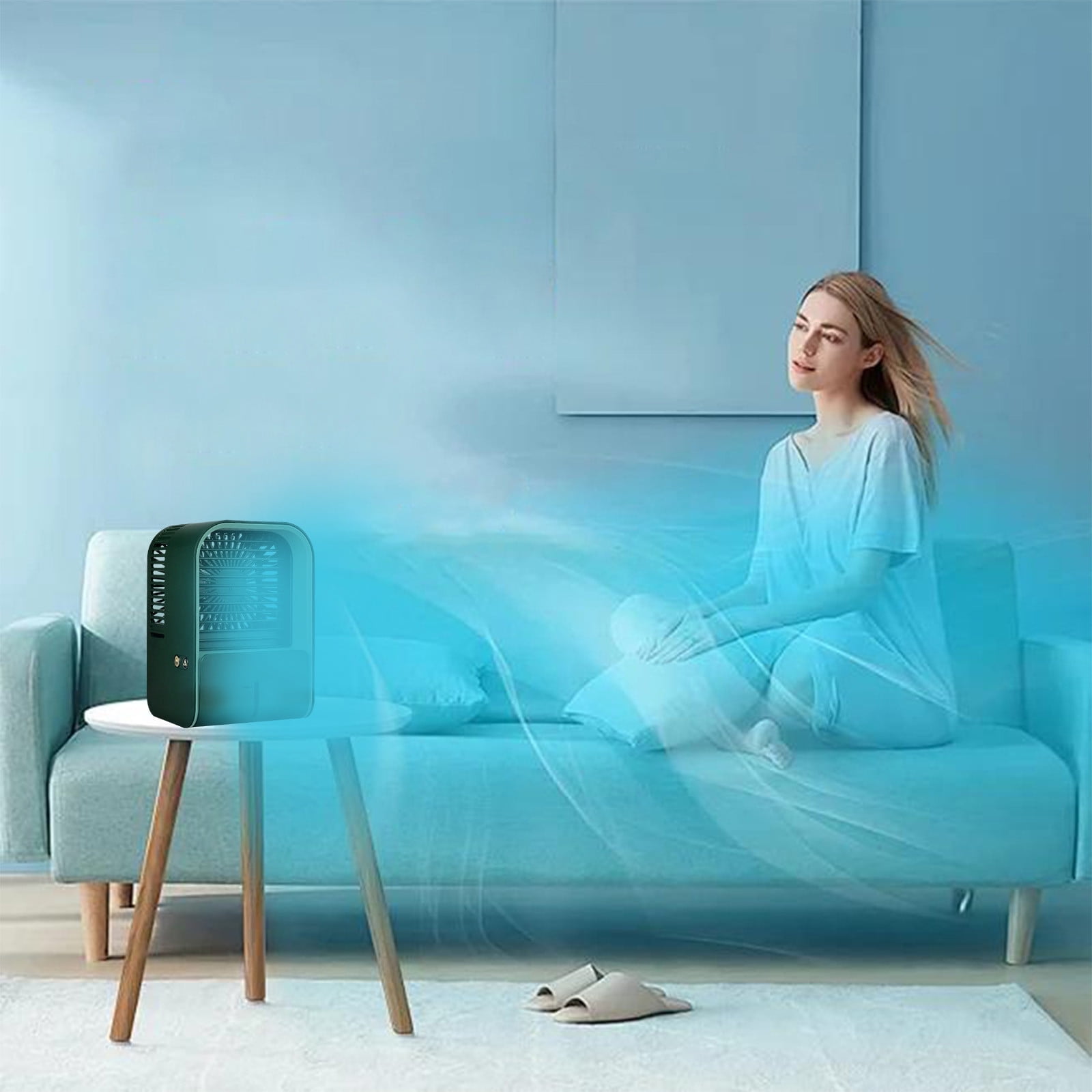 BSJJY Portable Air Conditioners, Mini Room Air Conditioner with ...