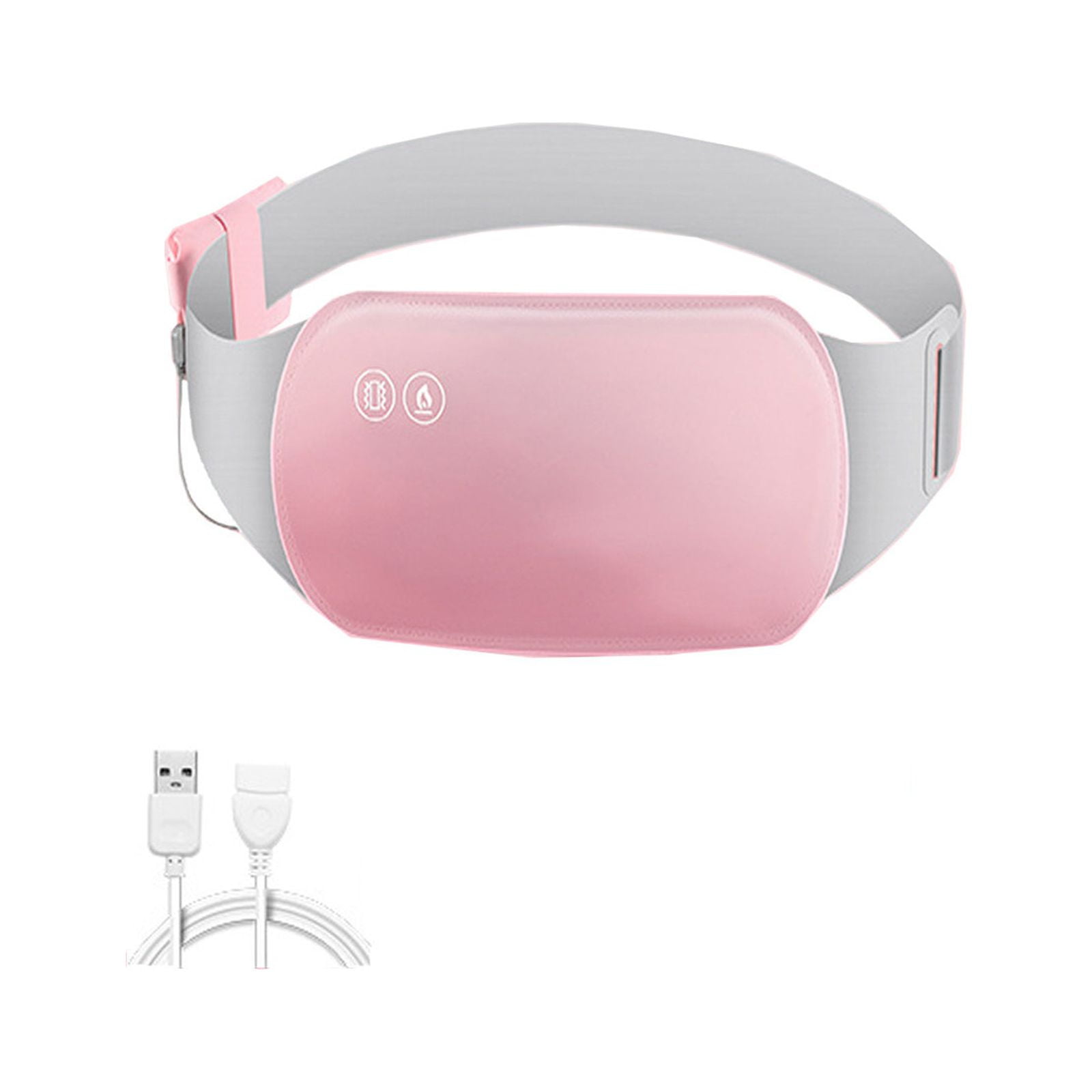 BSJJY Portable Menstrual Heating Pad, Fast Heating Wrap Belt with 3 ...