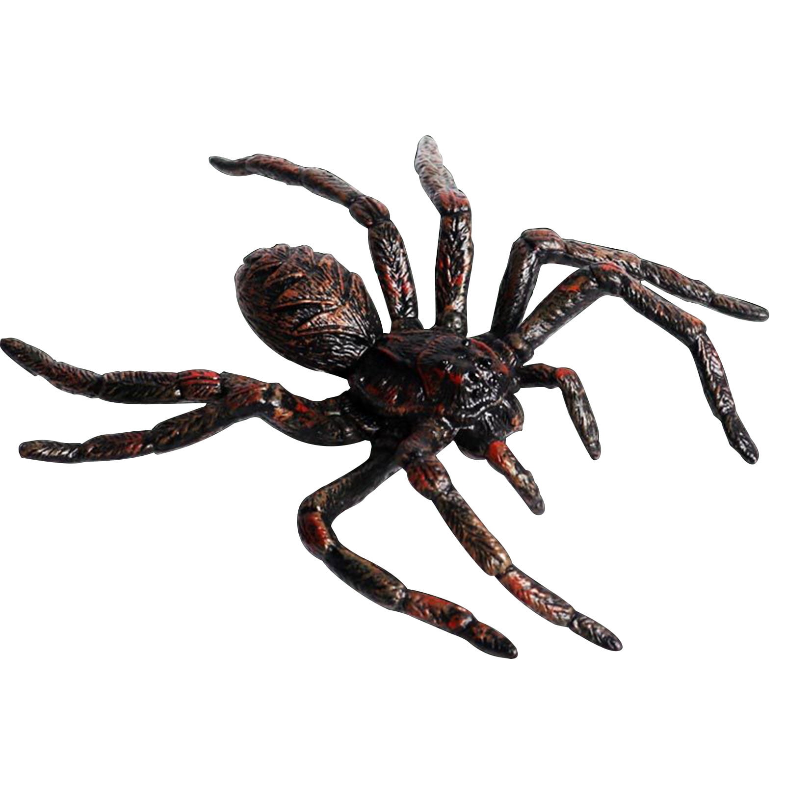 BSJJY Realistic Fake Spiders, Plastic Spider Toys Figures with Giant ...