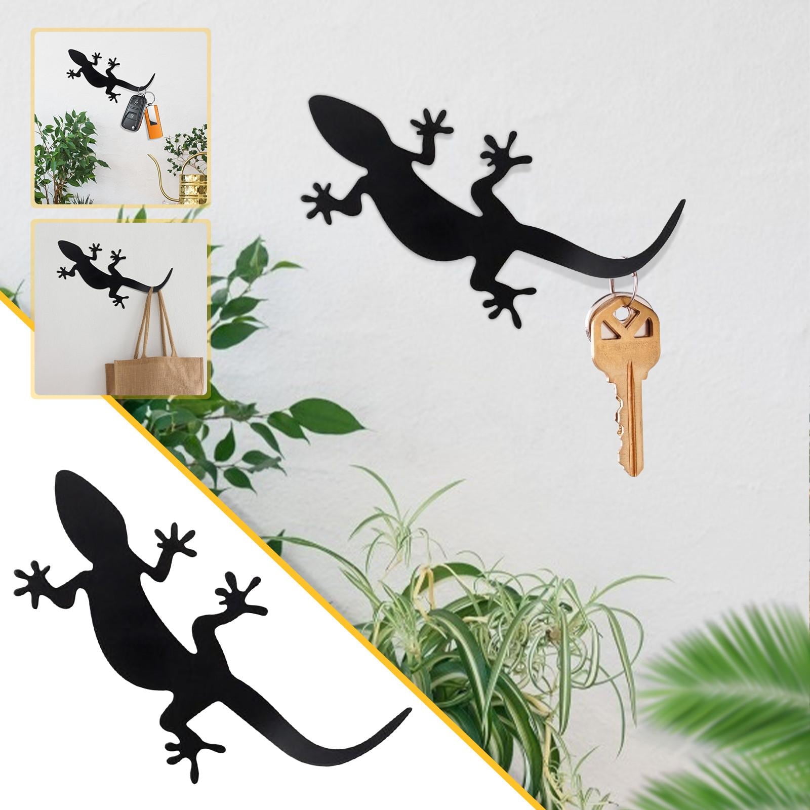 BSJJY Retractable Screen Door Decals - Gecko (Black) - Keep Children ...