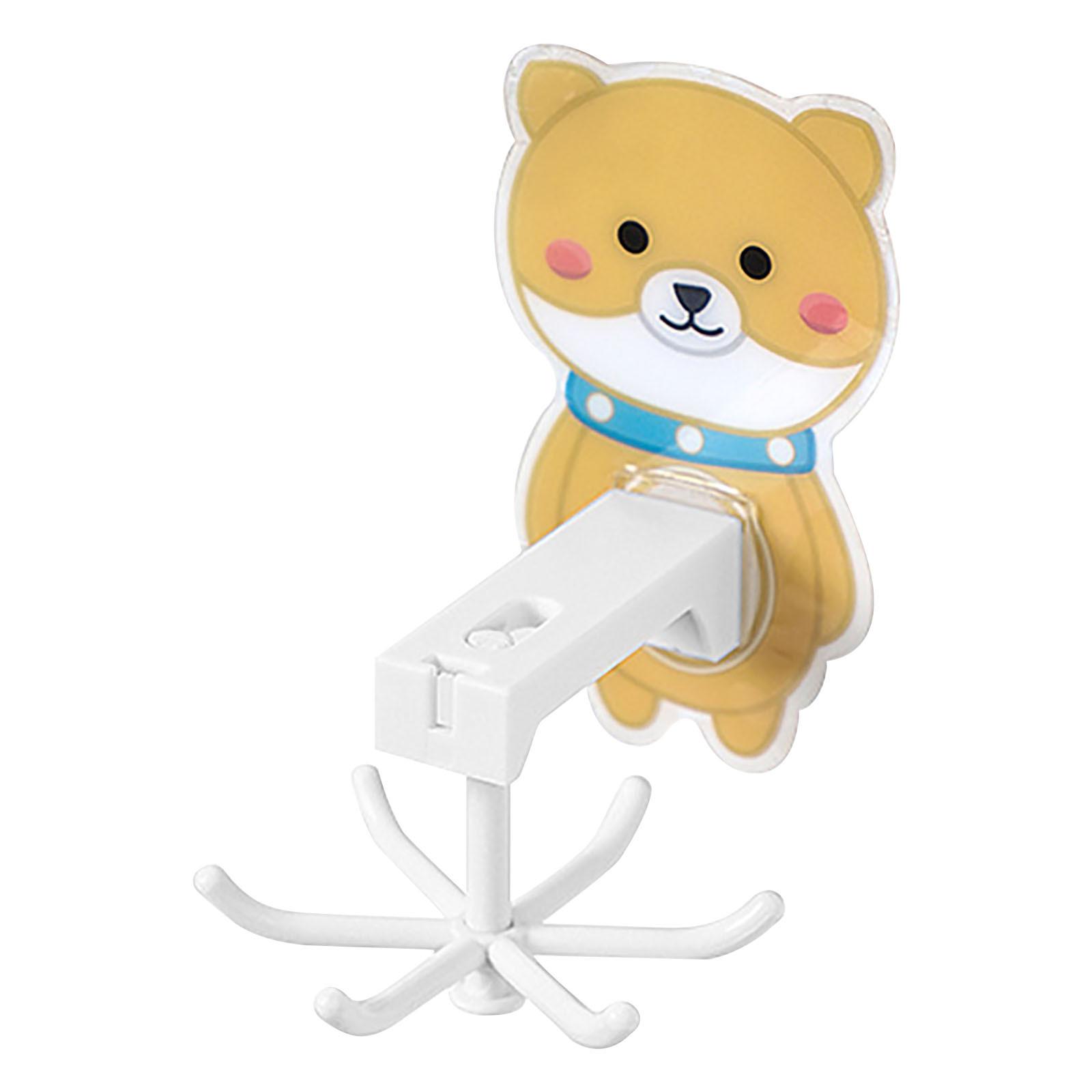 BSJJY Six Claw Hook Rotatable Kitchen Utensil Hanger Key Hooks for ...