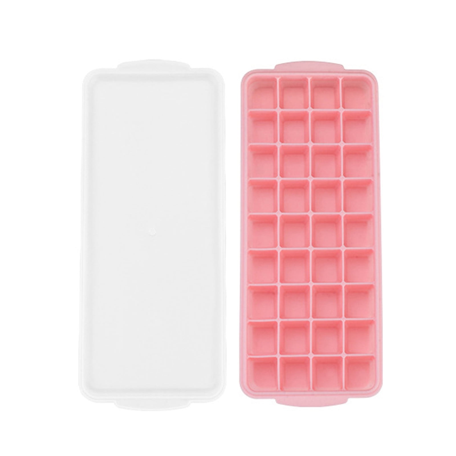 BSJJY Small Ice Cube Trays with Lid for Freezer,Mini Ice Cube Trays for ...