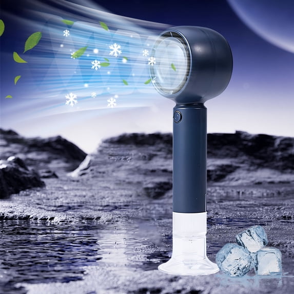 BSJJY USB Handheld Fan with Light, Portable Mini Fan for Students ...