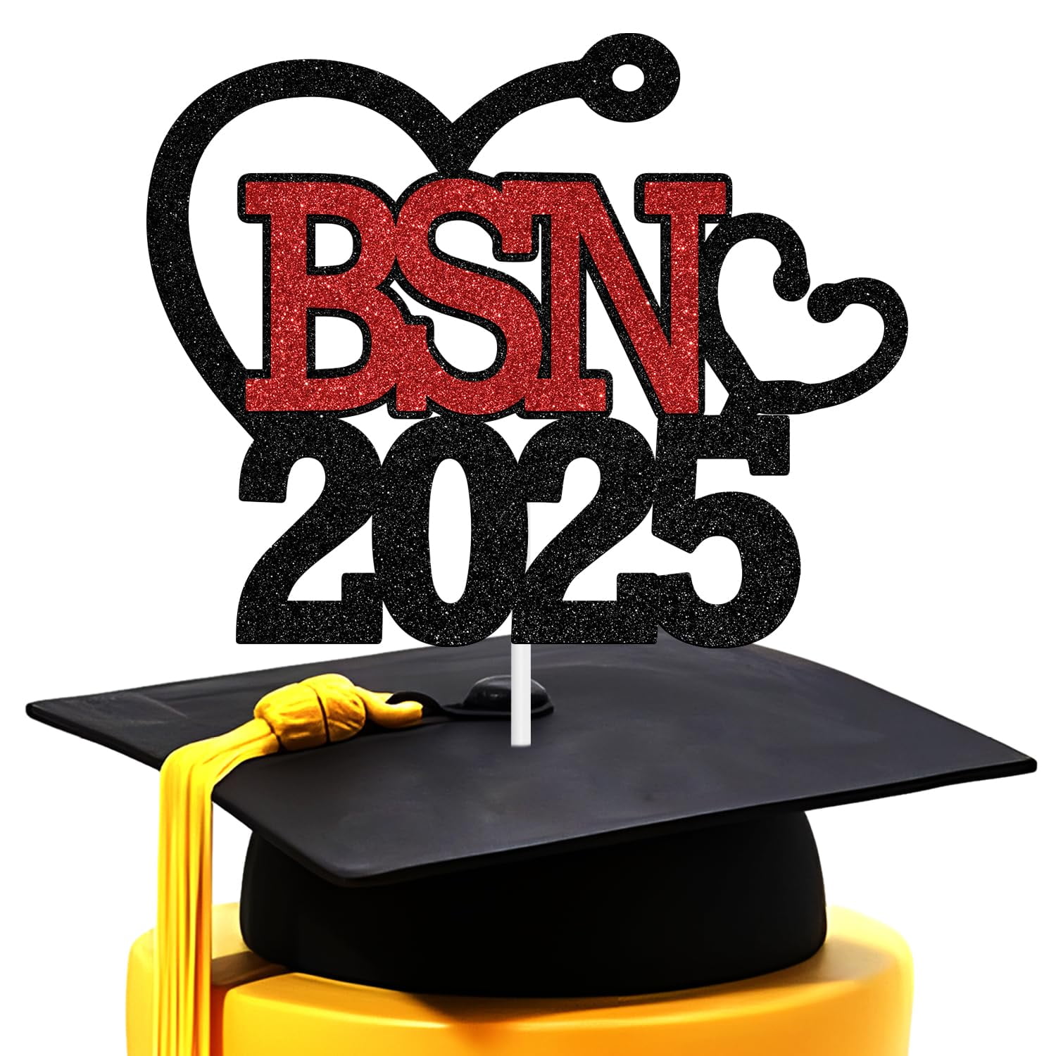 BSN 2025 Cake Topper - Class of 2025 Nurse Graduation Cake Decor ...