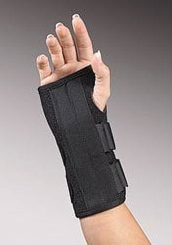 FLA Hospital Grade Uni-Fit Wrist Splint Black Universal HSA/FSA ...