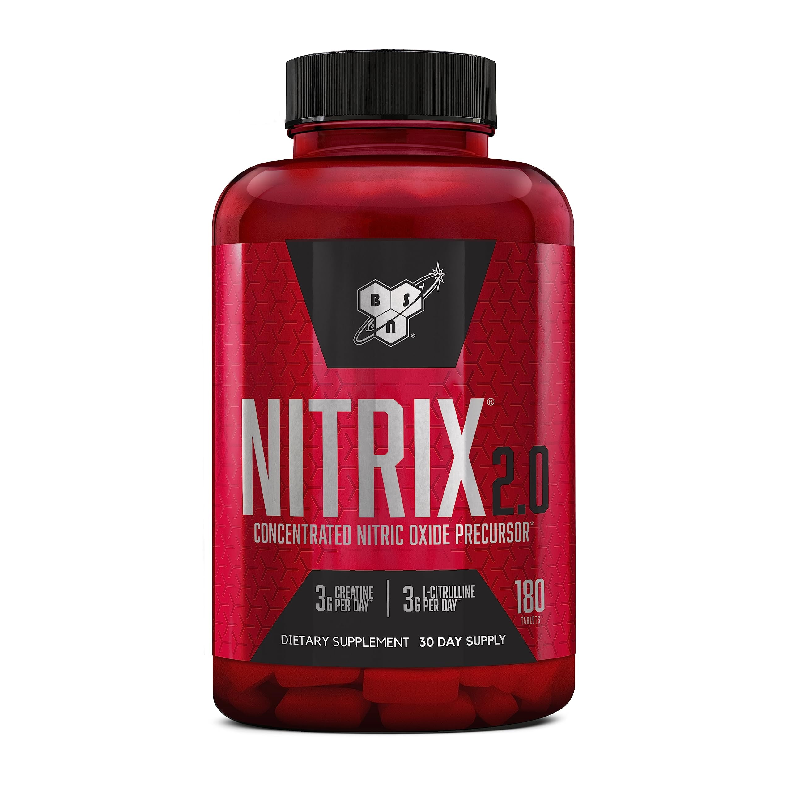 BSN Nitrix 2.0 Advanced Strength Muscle Builder Supplements, Amino ...