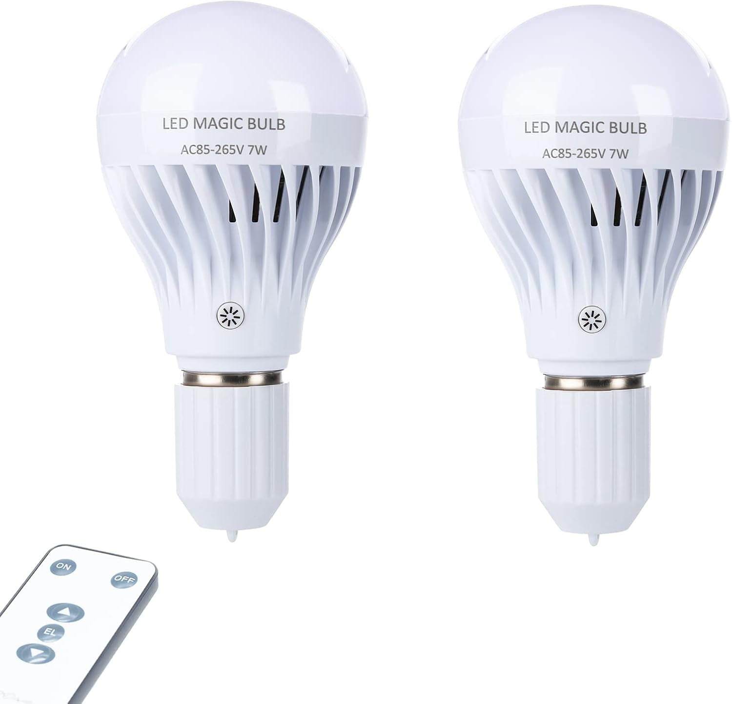 BSOD AC 85-265V 7W LED Magic Bulb with Remote Controller Cool White ...