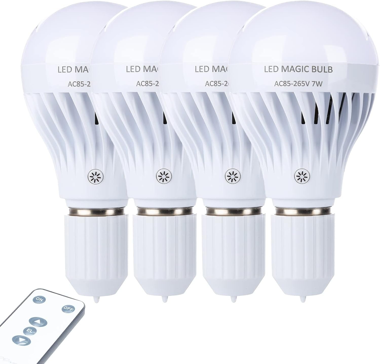 BSOD AC 85-265V 7W LED Magic Bulb with Remote Controller White ...