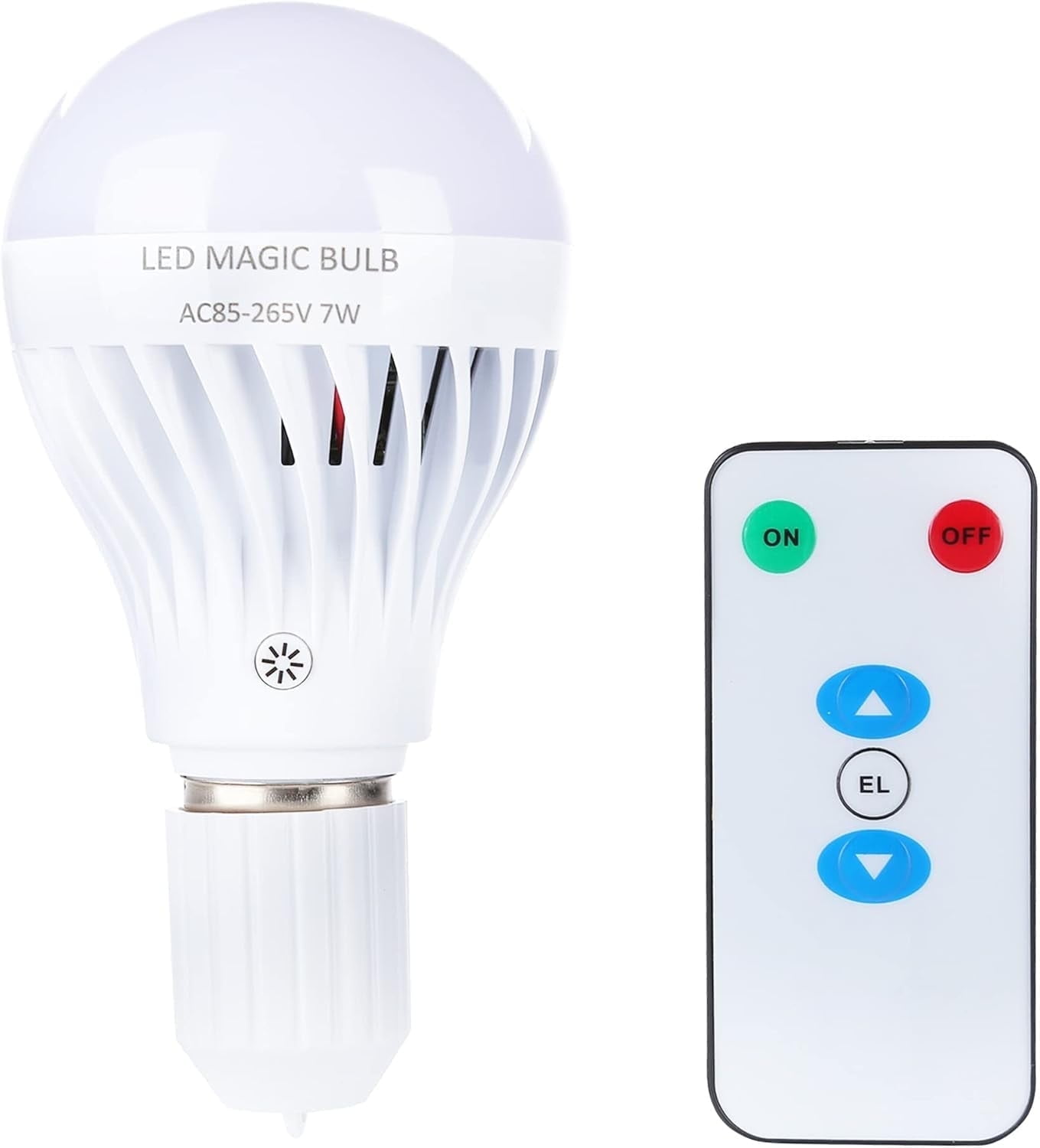 BSOD Rechargeable Light Bulbs with Remote, Battery Operated Light Bulb ...