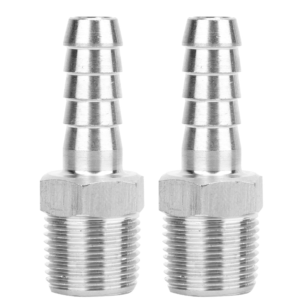 BSPT Male Thread Connector with Quick Coupling Barb Joint for 12mm Tube ...