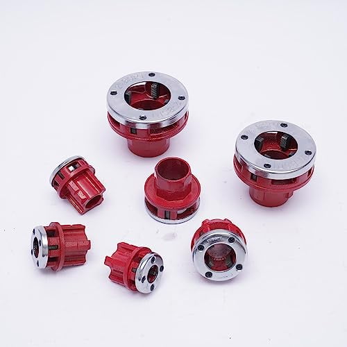 BSPT Ratchet Pipe Threader Kit Ratcheting Pipe Threading Hand Tool Set ...