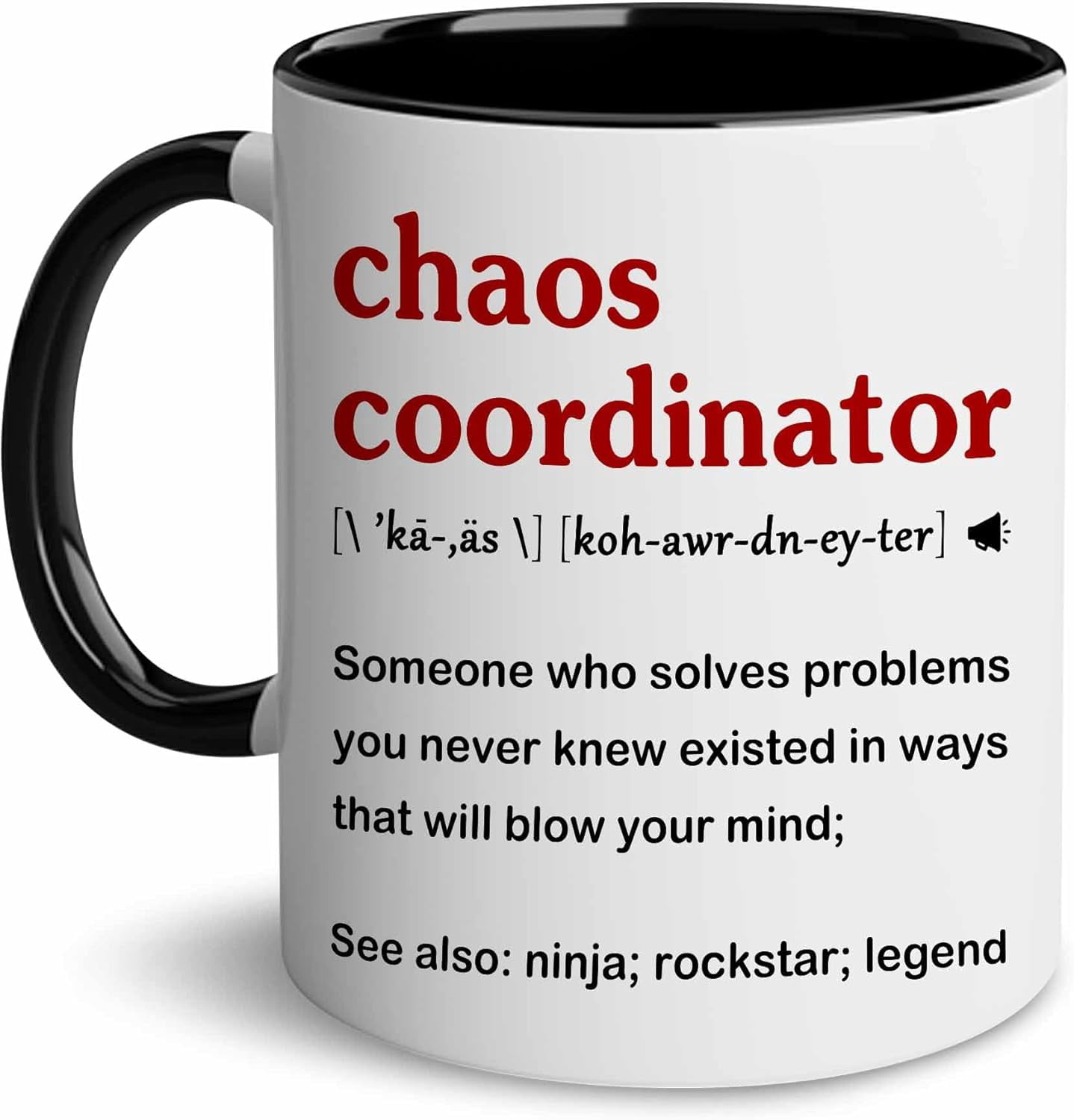 BSQUIELE Coworker Gifts - Chaos Coordinator Gifts - Boss Day Gifts ...