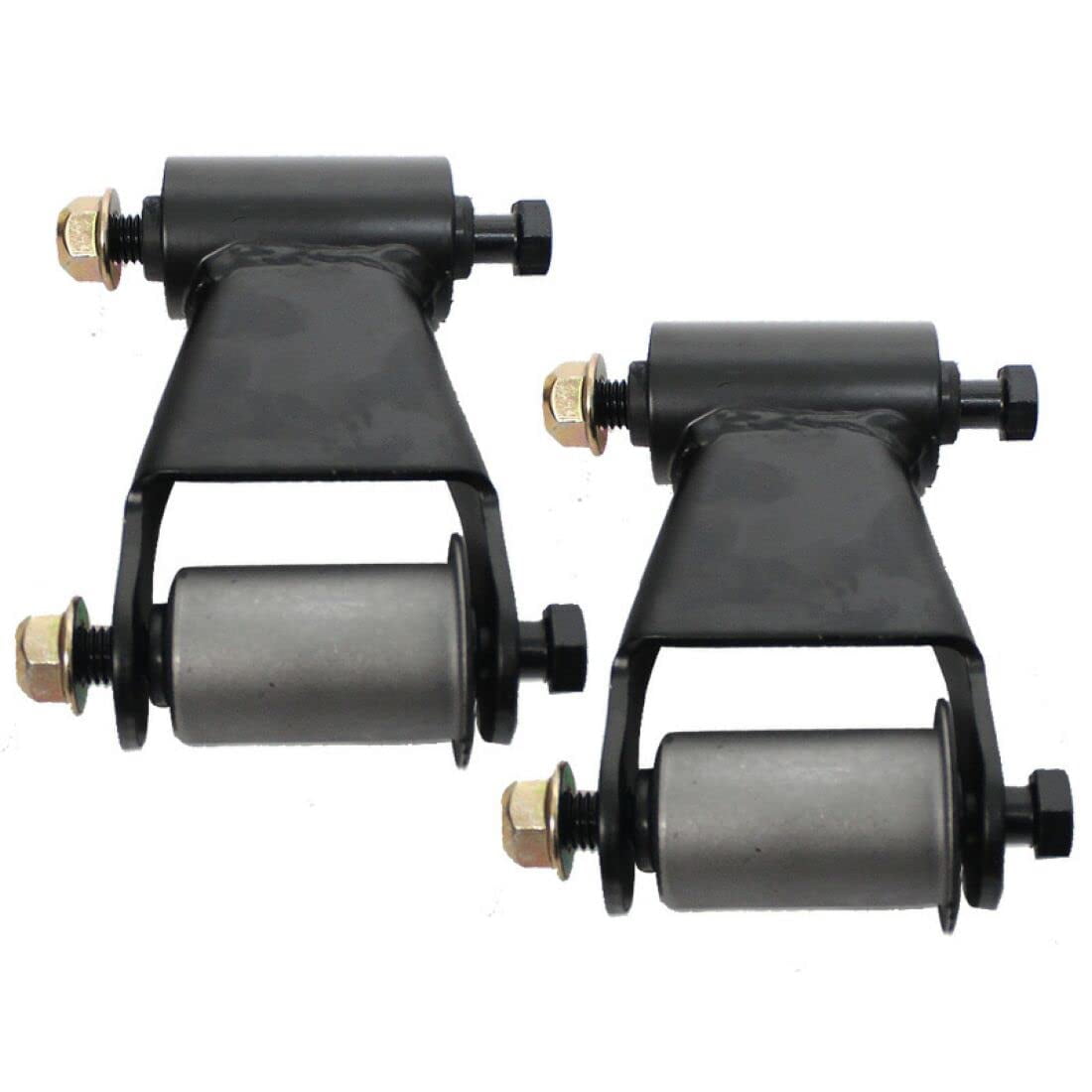 BST BSSP 2PCS Rear Leaf Spring Shackle Bracket Kit for 2002-2008 Dodge ...