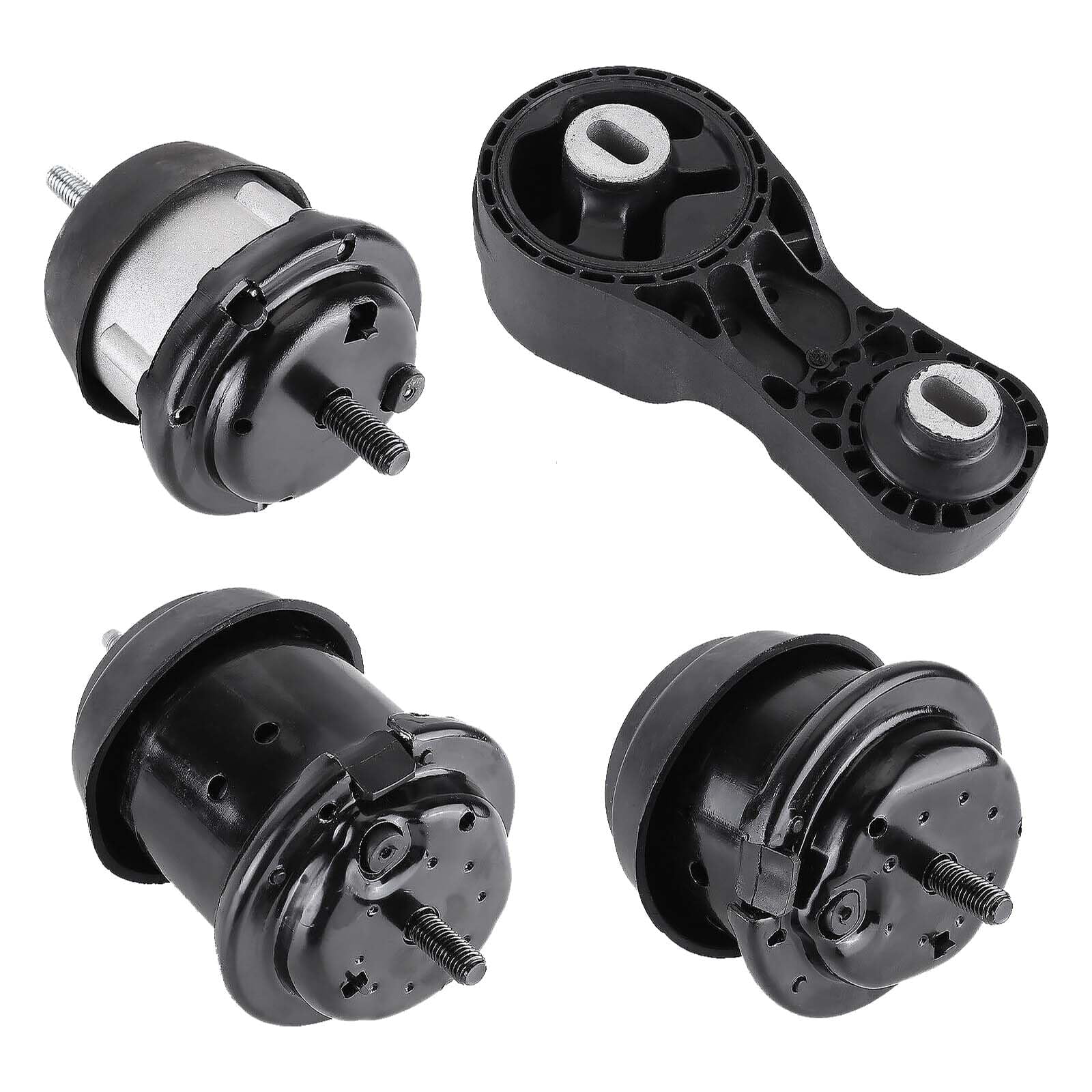 BST BSSP 4PCS Engine Motor Mount Kit Compatible with 2009-2017 Buick ...