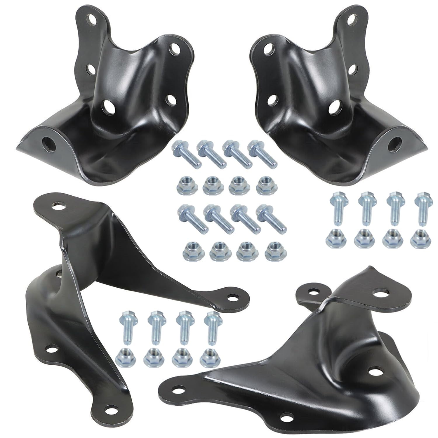 BST BSSP 722-011 722-010 Rear Leaf Spring Forward Rearward Hangers ...