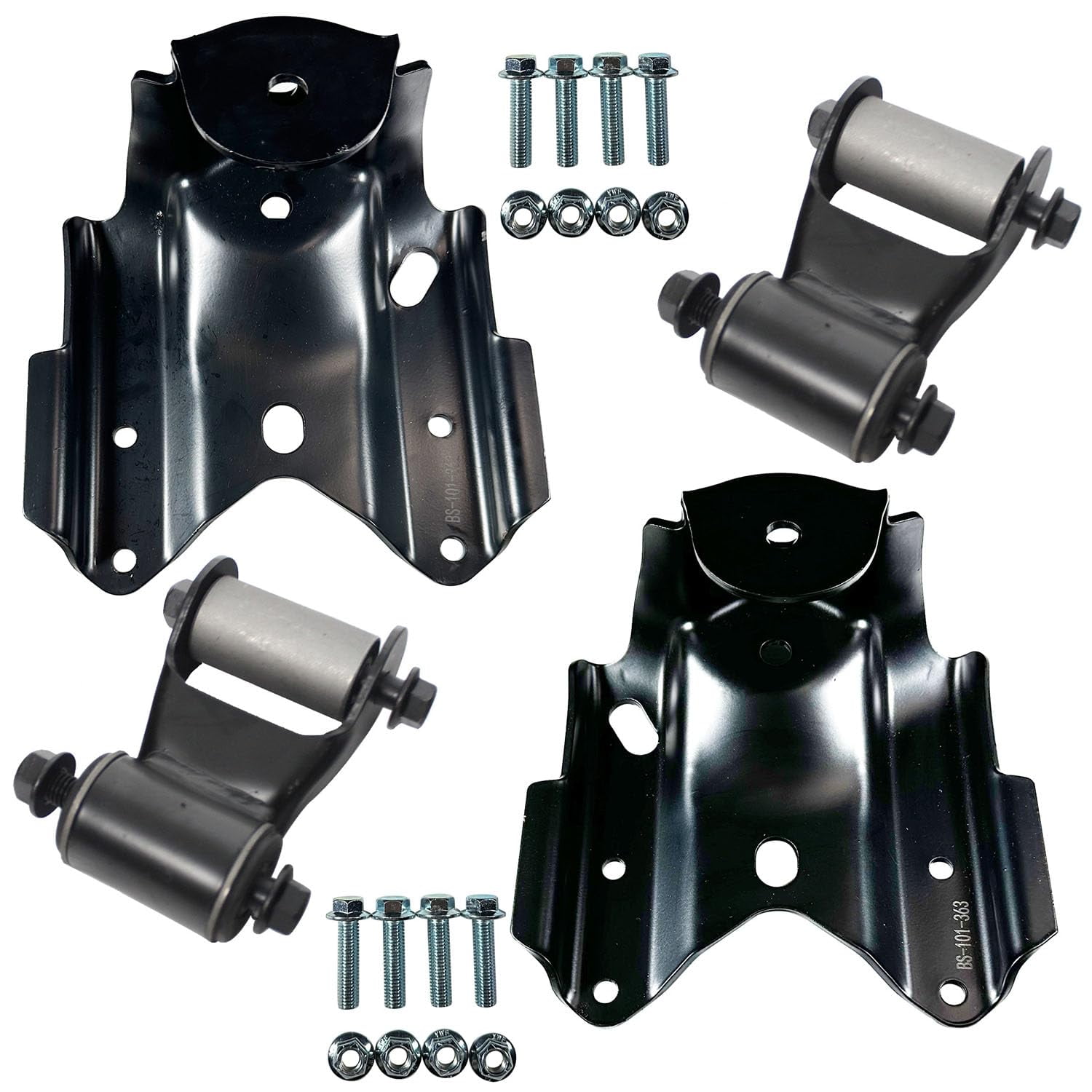 BST BSSP 722-038 722-037 722-036 Rear Leaf Spring Hanger Shackle ...