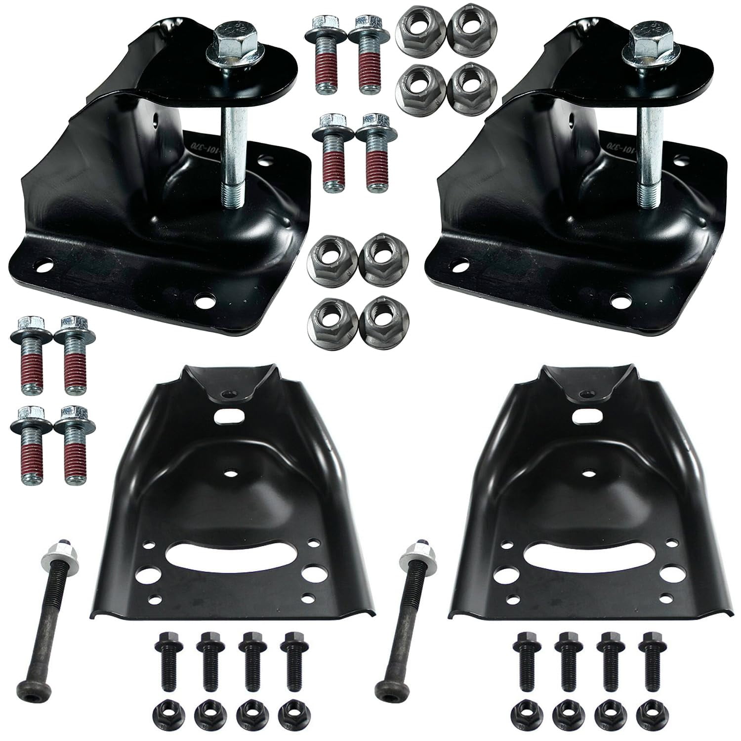 BST BSSP 722-224 722-205 Rear Spring Rearward Leaf Spring Hangers and ...