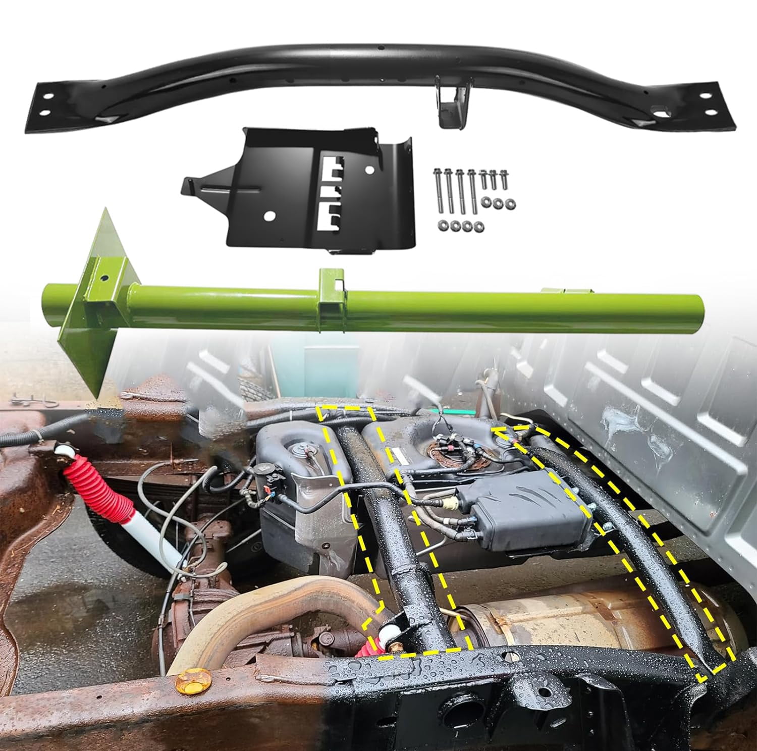 BST BSSP 926-987 523-217 Frame Repair Kit Cross Bar Front Fuel Tank ...