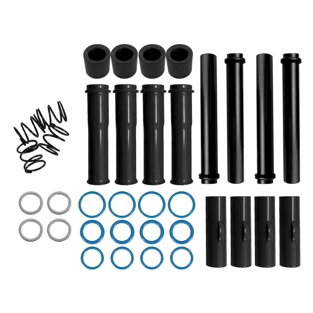 BST BSSP Adjustable Pushrod Cover Kit Black Push Rod Cover Complete Kit ...