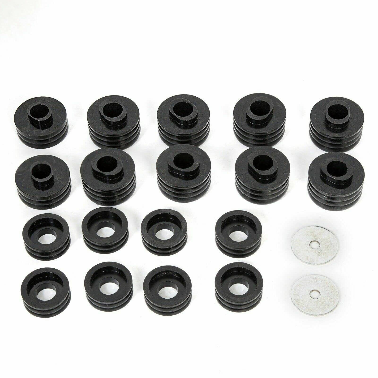 BST BSSP Black Body Mount Bushing Kit KF04050BK For 1999-2017 2WD 4WD ...