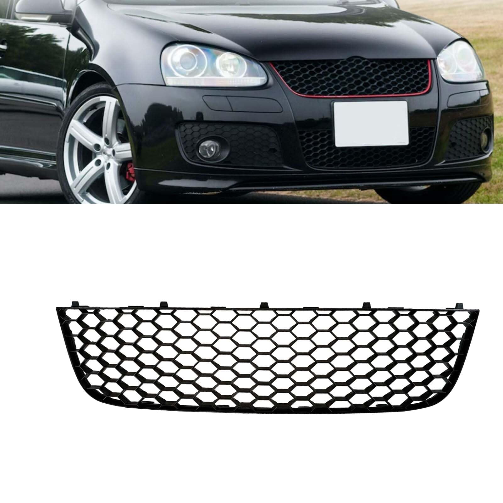 BST BSSP Front Lower Center Honeycomb Mesh Grille For 2006-2009 VW ...