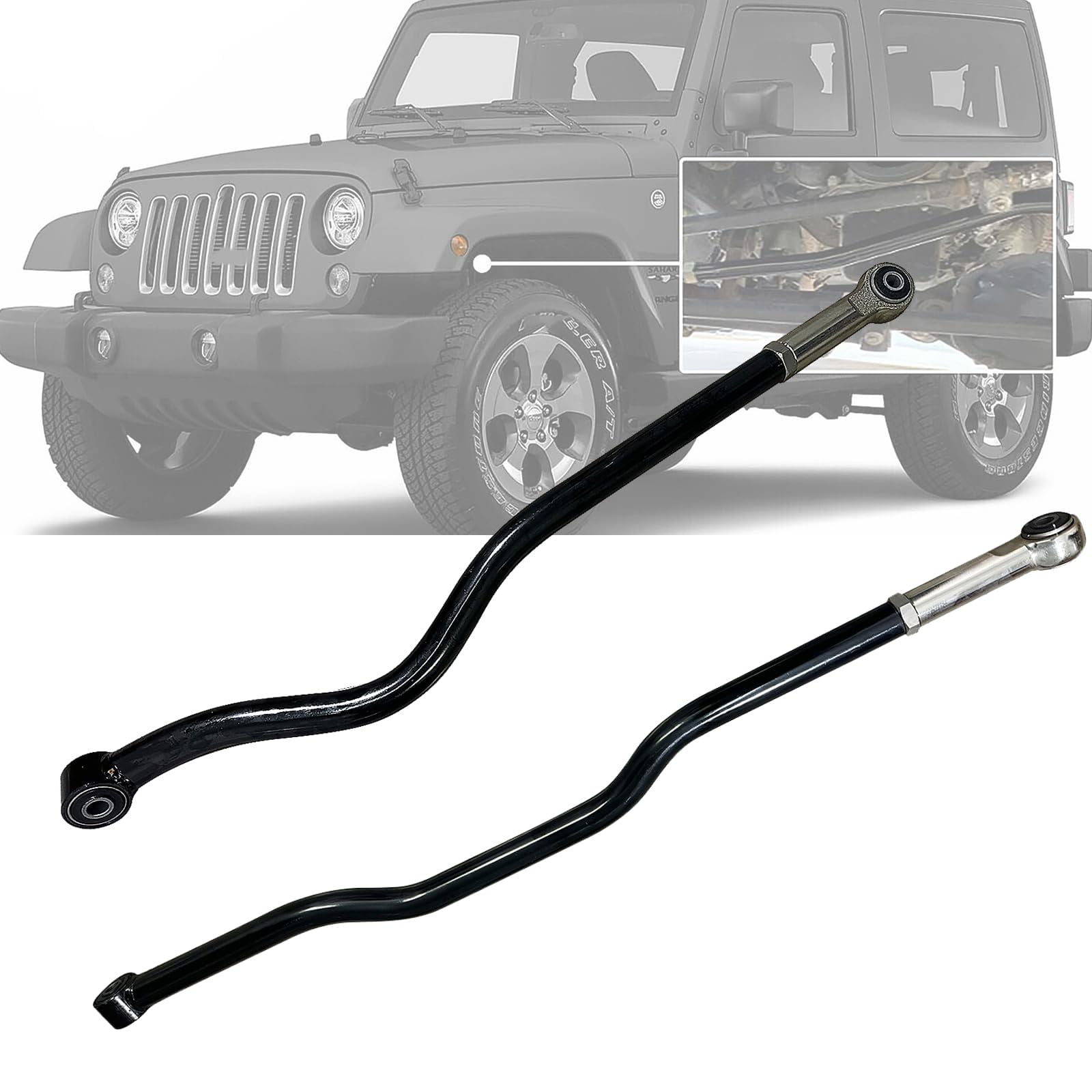 BST BSSP Rear+Front Adjustable Forged Track Bar for 0-6" Lift ...