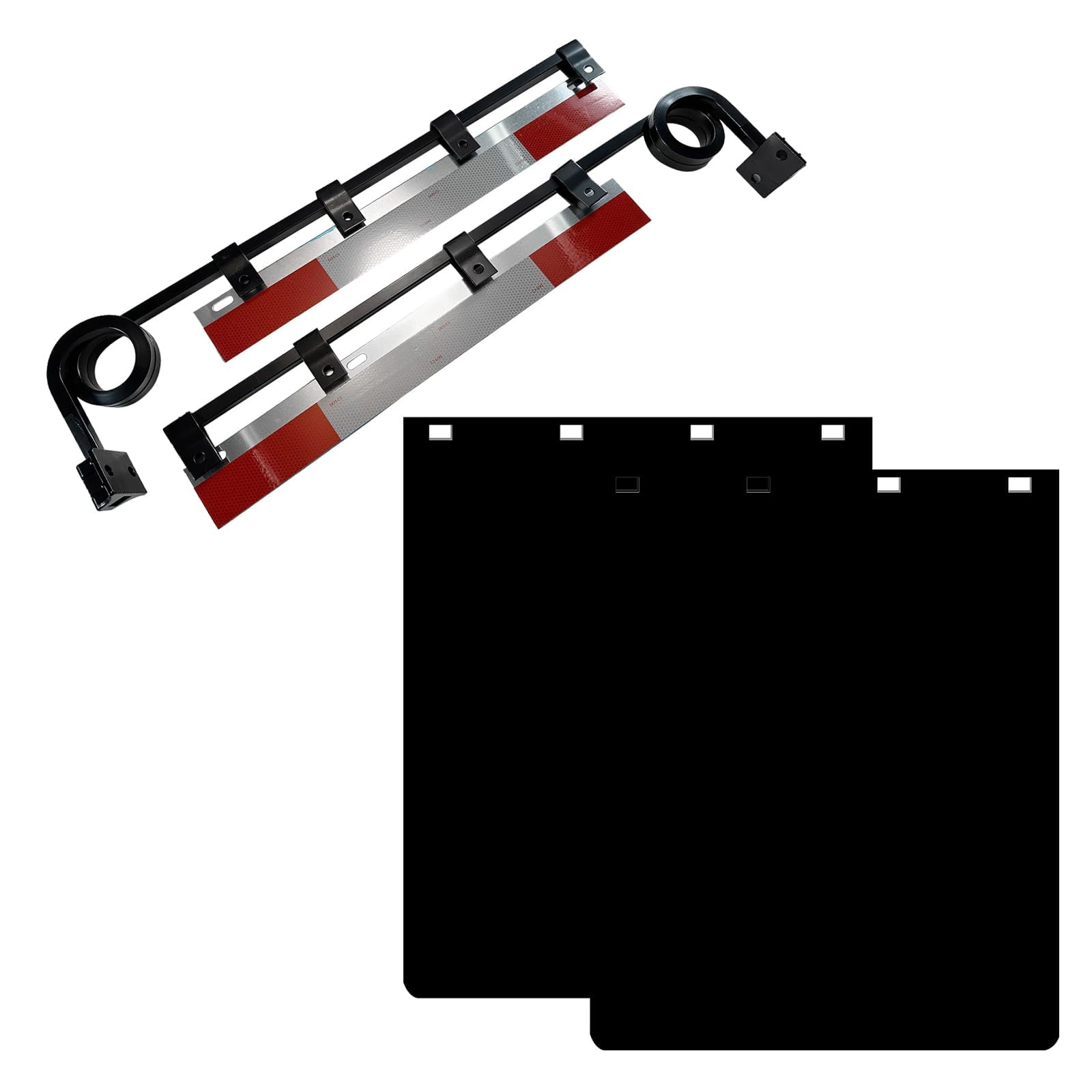 BST BSSP Semi Truck Trailer Straight Bar Type Truck Mud Flap Hangers ...