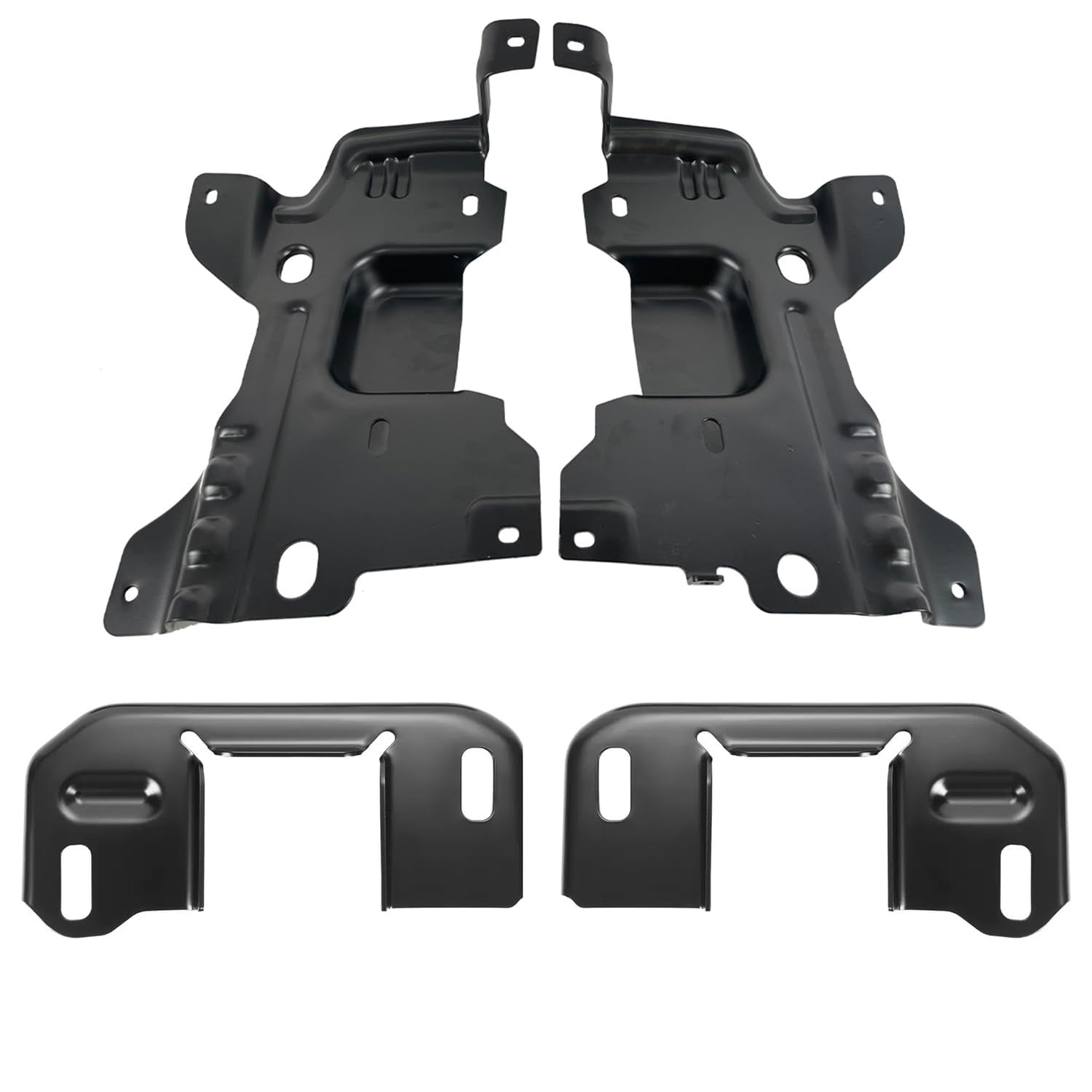 BST BSSP Set of 4 Bumper Face Bar Brackets Retainer Mounting Braces for ...