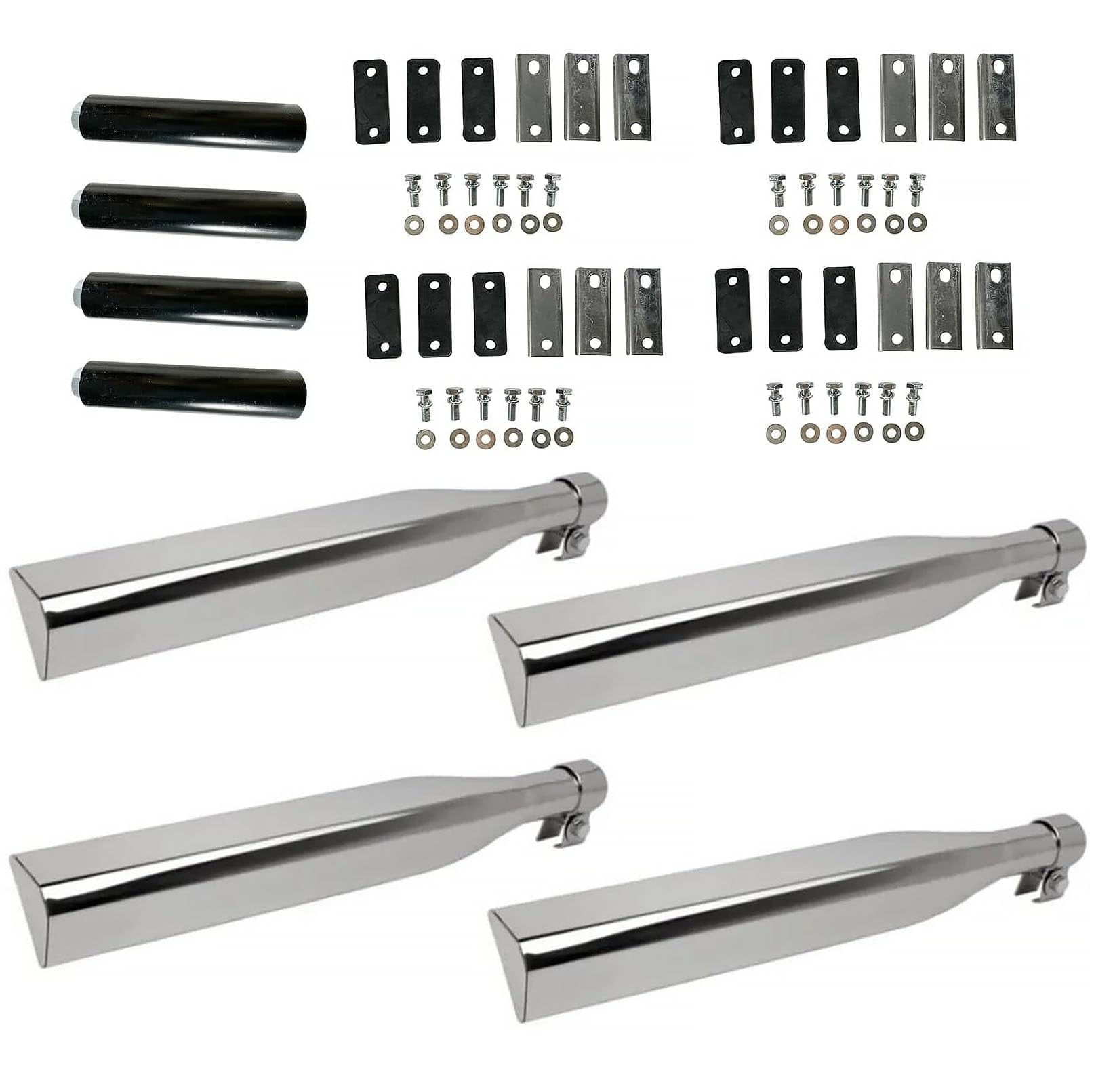 BST BSSP Triangle 304 Stainless Steel Quarter Fender Bracket W/Mounting ...