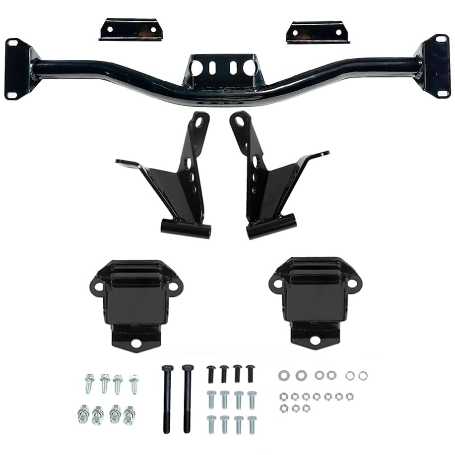 BST BSSP V8 Engine Transmission Crossmember Mount & Engine Bracket Kit ...