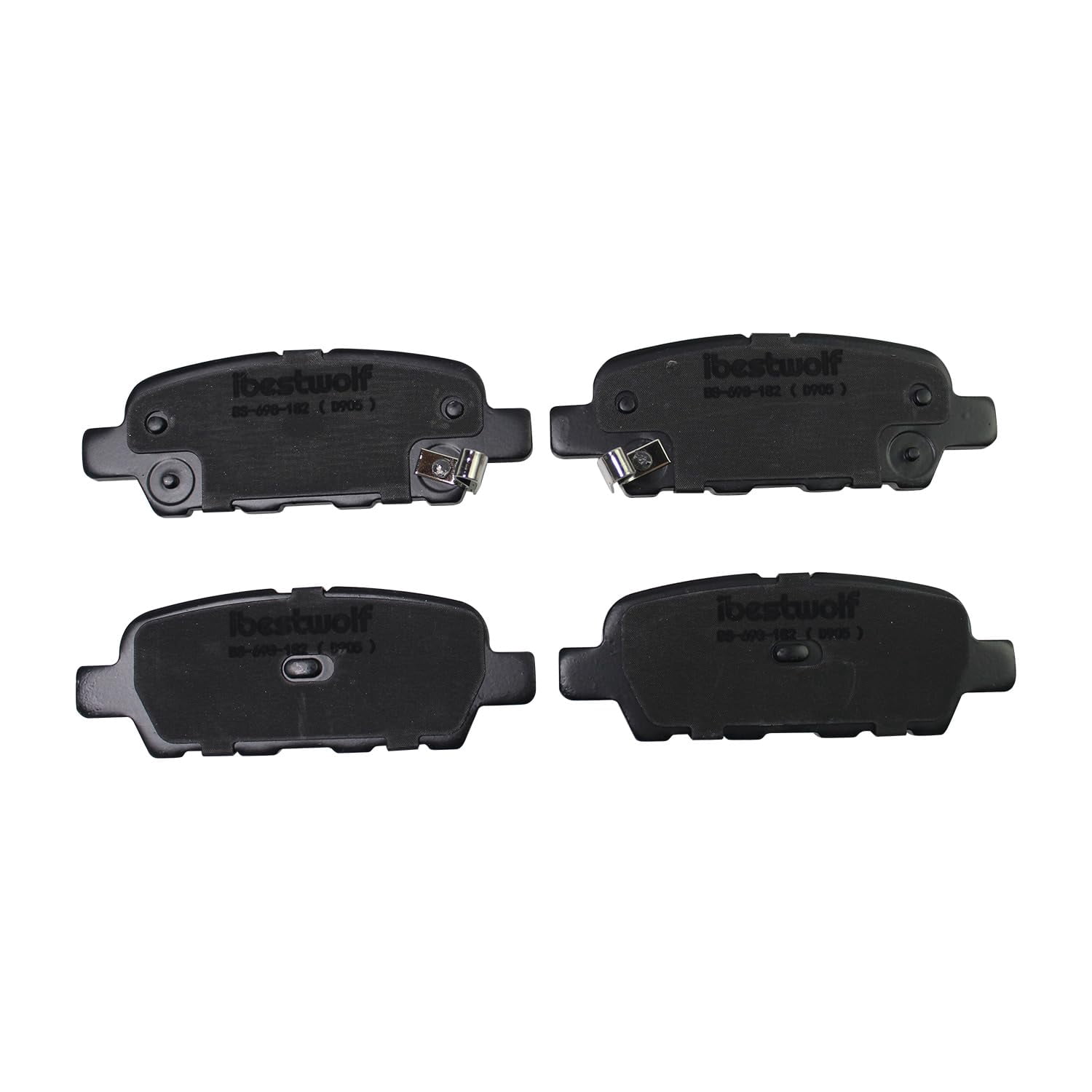 BST BSSPF 4PCS Rear Ceramic Brake Pads Replacement for Nissan Altima ...