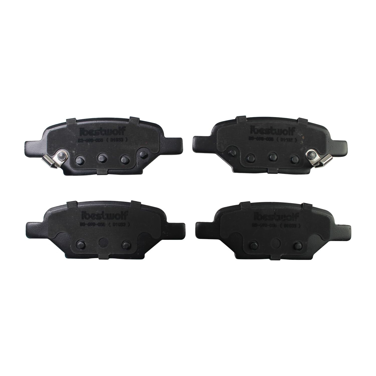 BST BSSPF Rear Ceramic Brake Pads for 2005-2008 Chevy Cobalt 2008-2010 HHR 2004-2012 Malibu for ...