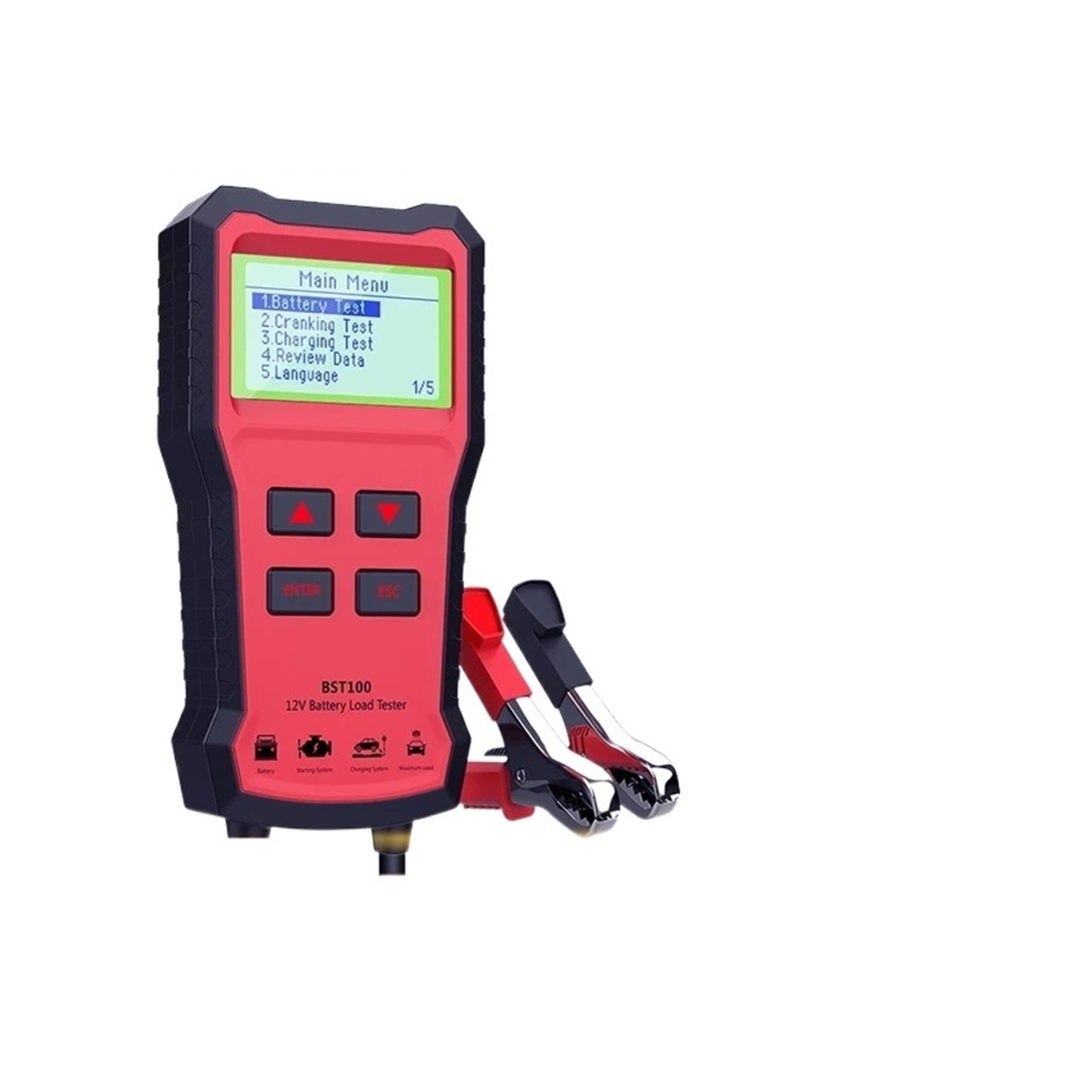 BST100 Car Battery Tester Battery System Analyzer Auto Charging ...