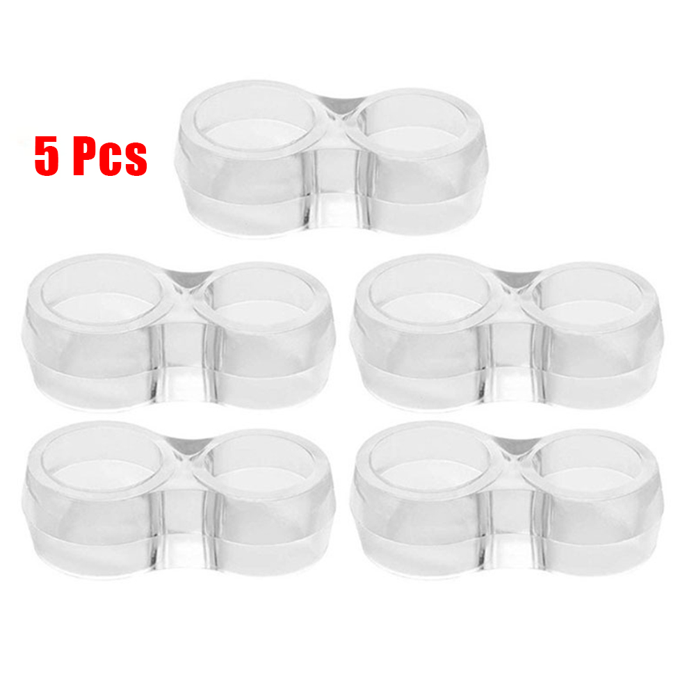 BSTHOE 5pcs Wall Protectors for Door Handle Bumper Guard DIY Plugs Easy ...