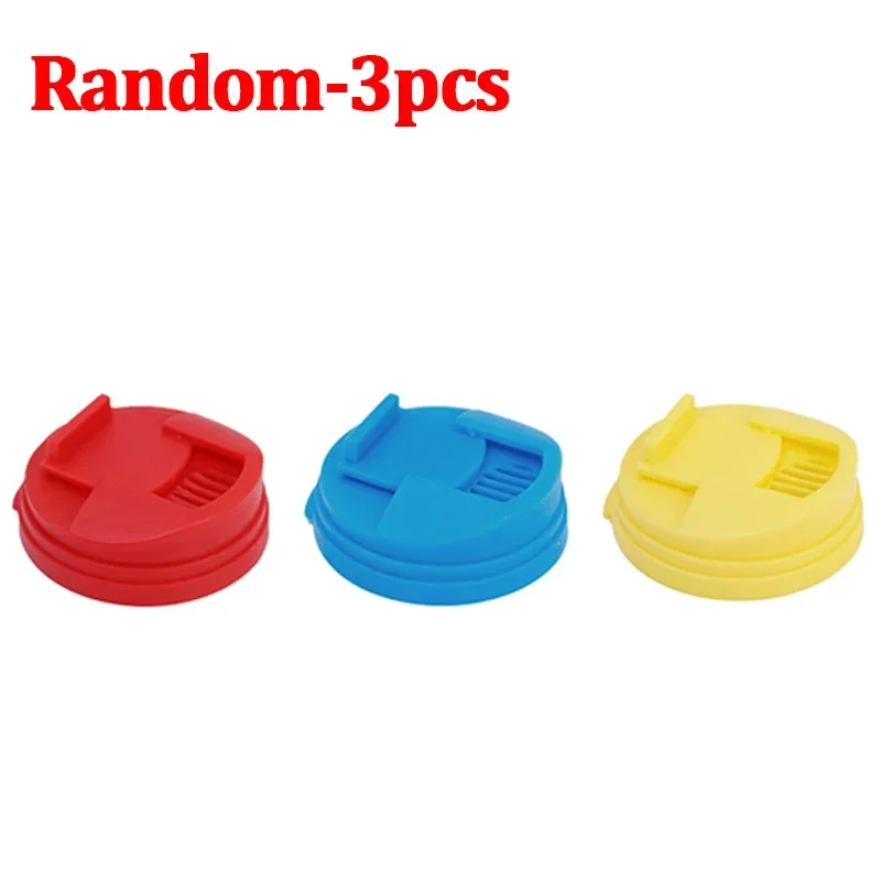 BT 1/3Pcs Plastic Beverage Can Lids Leak-proof Drinks Protector Multi ...