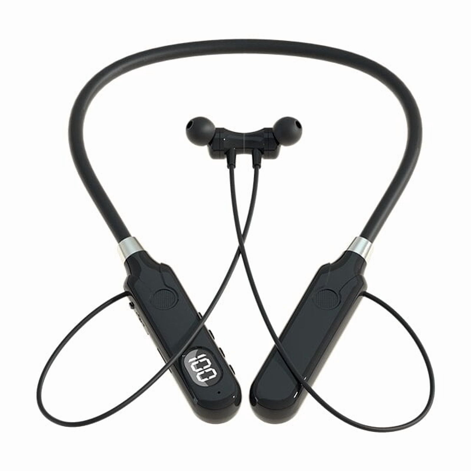 BT-12 Wireless Bluetooth Earphones Headphones Neckband Outdoor Sports ...