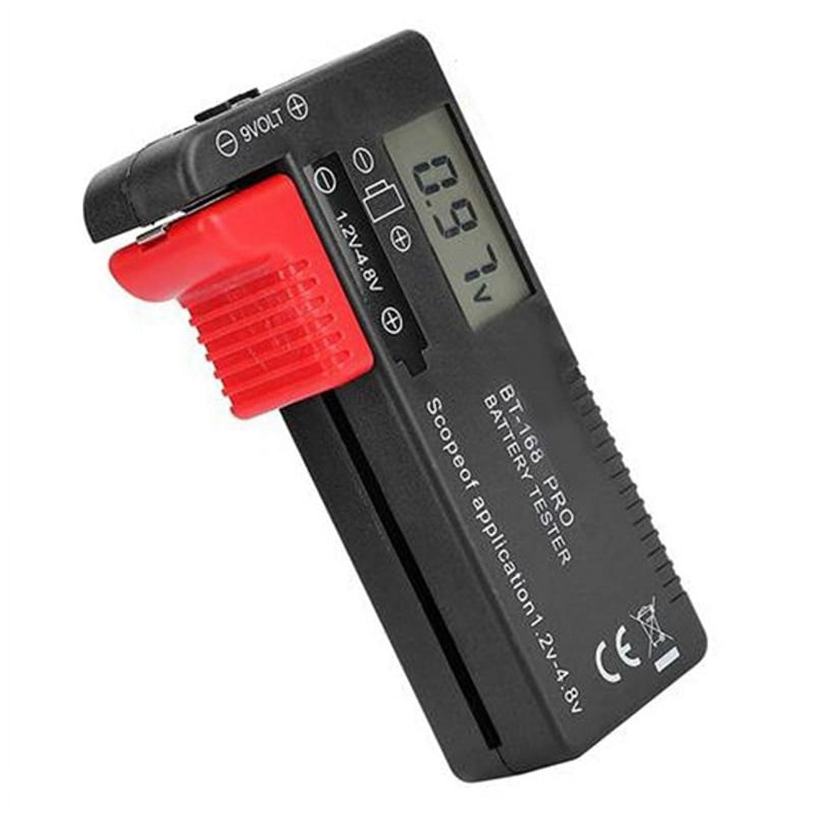 BT-168 PRO Battery Capacity Tester Digital Battery Checker Plastic ...