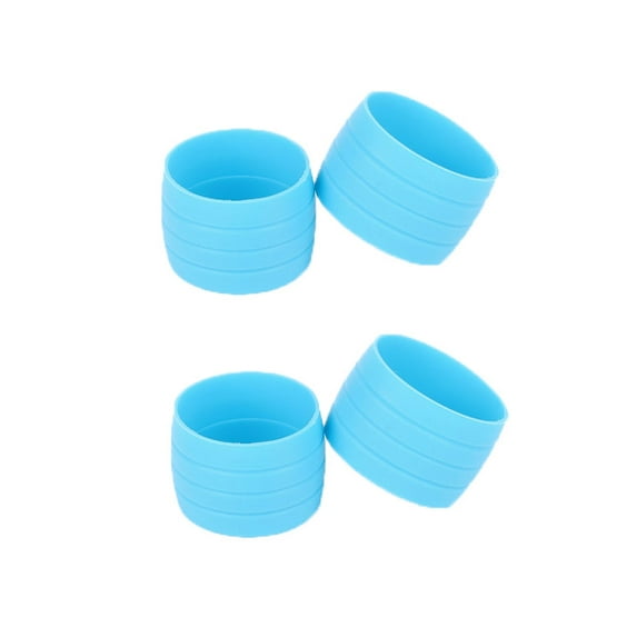 BT 2pcs Silicone Anti-skip Bicycle Handlebar Tape plug Fixed Ring Road ...