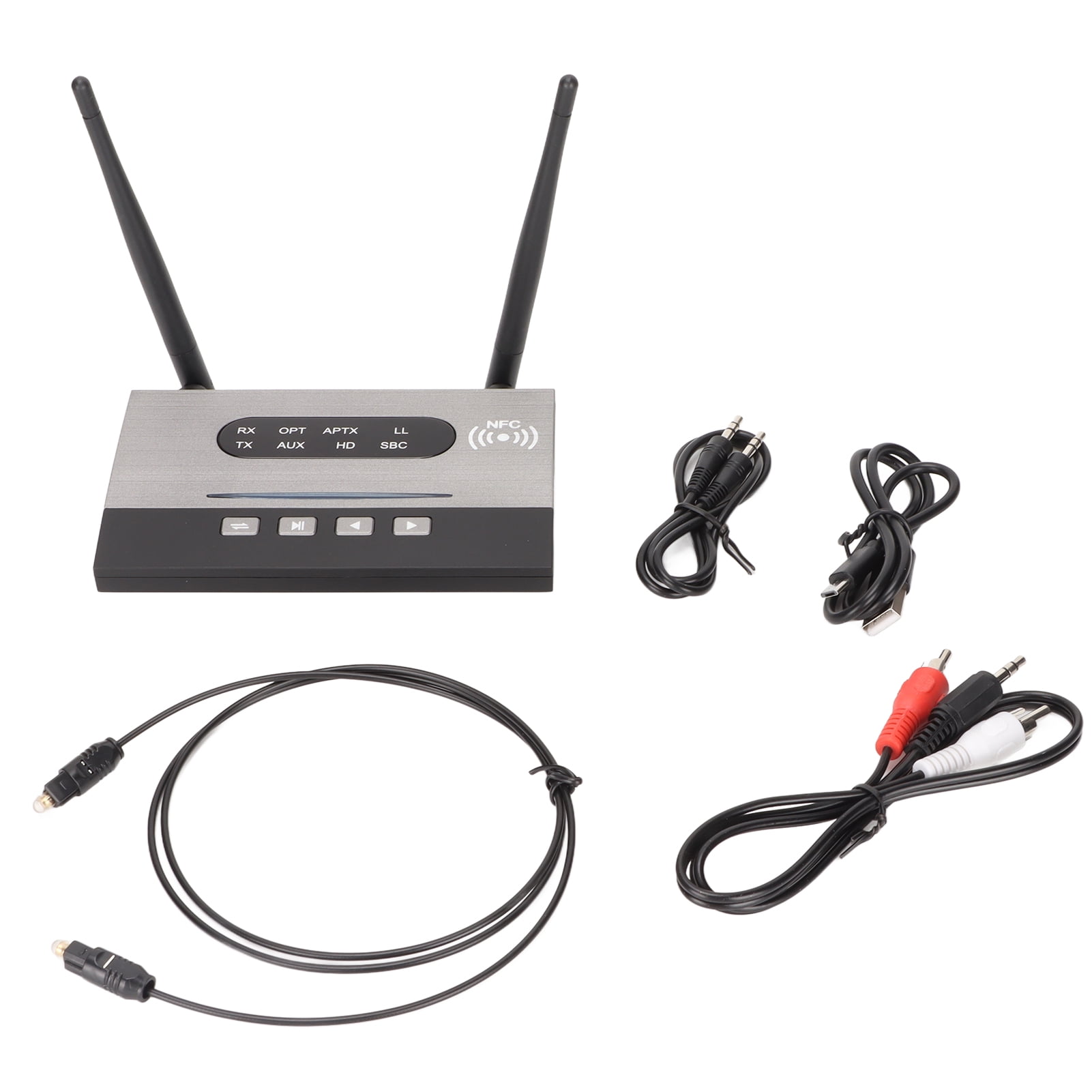 BT 5.0 Transmitter Receiver HiFi Lossless Sound CSR Chip NFC 2 in 1 ...